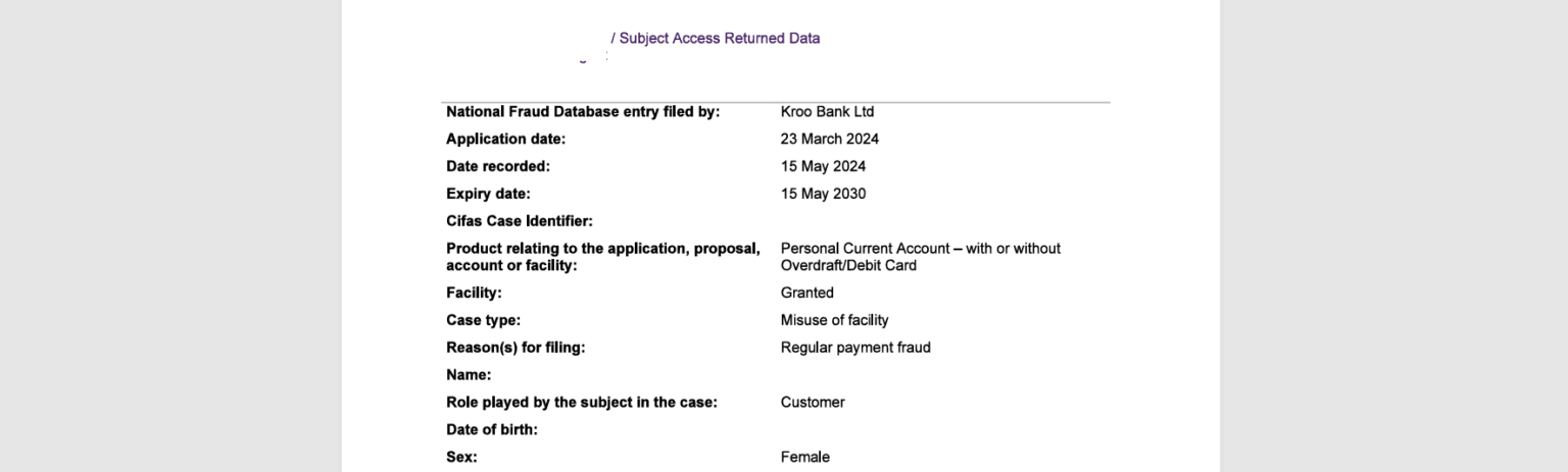 Cifas Marker Removal | How To Make a DSAR and Complaint - Cifas Marker UK